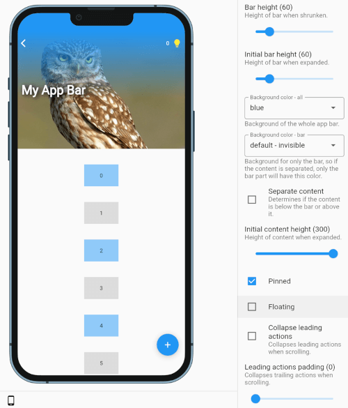 Sliver app bar builder Flutter Package In App Bar Action Bar Sliver app bar builder Flutter Package In App Bar Action Bar